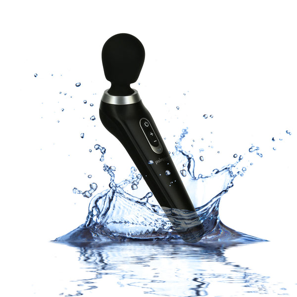 PalmPower Extreme - Rechargeable Massage Wand - Black| BMS Enterprises