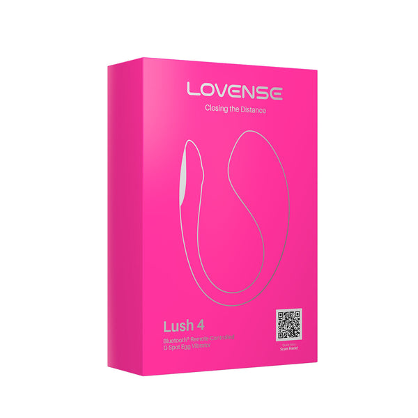Lovense Lush 4 Remote Control Vibrator - Pink - BMS Enterprises
