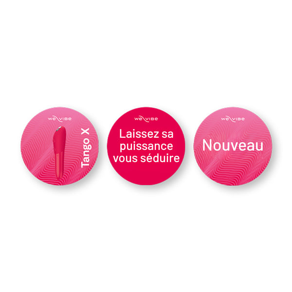 We-Vibe Tango X Floor Decal - French - BMS Enterprises