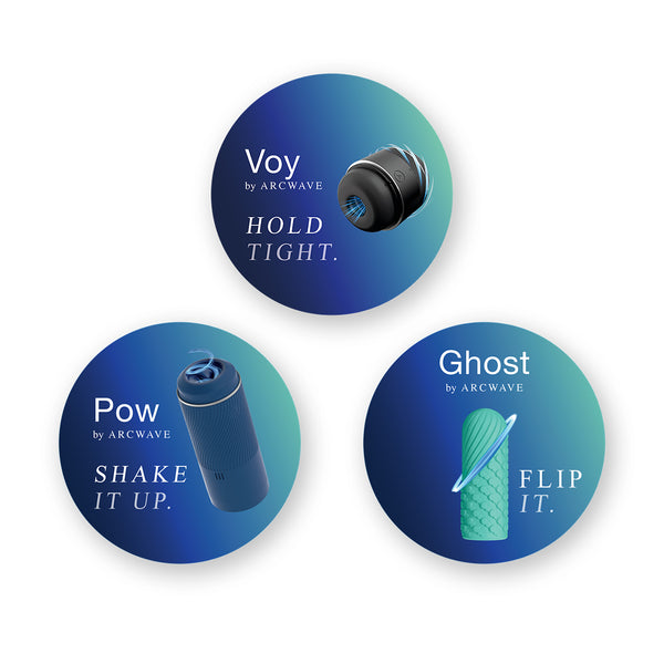 Arcwave Ghost & Pow FloorDecal Kit - BMS Enterprises