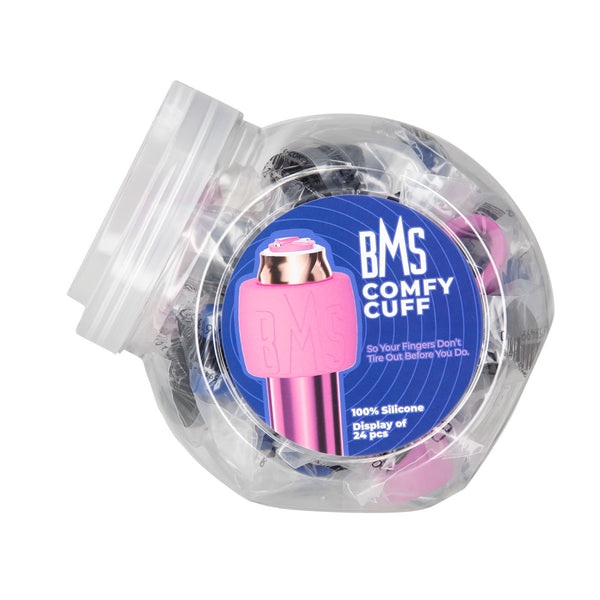 BMS Silicone Comfy Cuff Bowl – Assorted Colours – 24 pcs. - BMS Enterprises