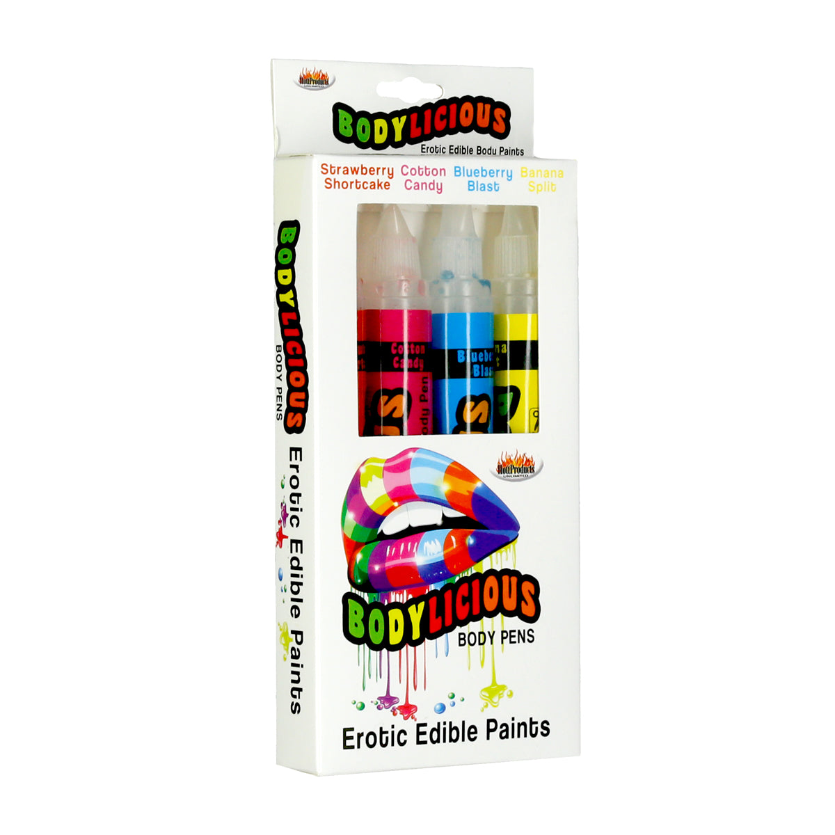 Hott Products - Bodylicious Erotic Edible Paint Body Pens – 4 Pack ...