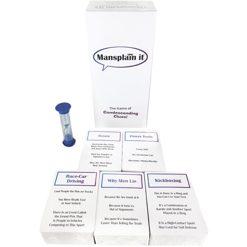 Kheper Games - Mansplain It™ The Game of Condescending Clues! - BMS ...