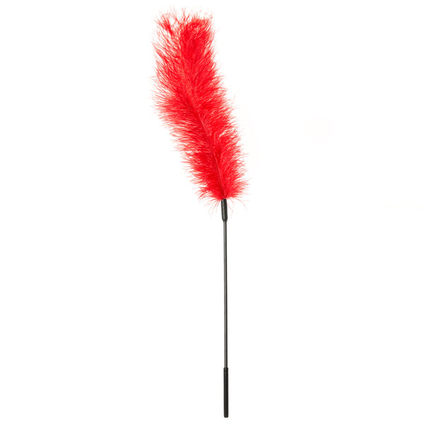 Sportsheets – Ostrich Feather Tickler – Red | BMS Enterprises