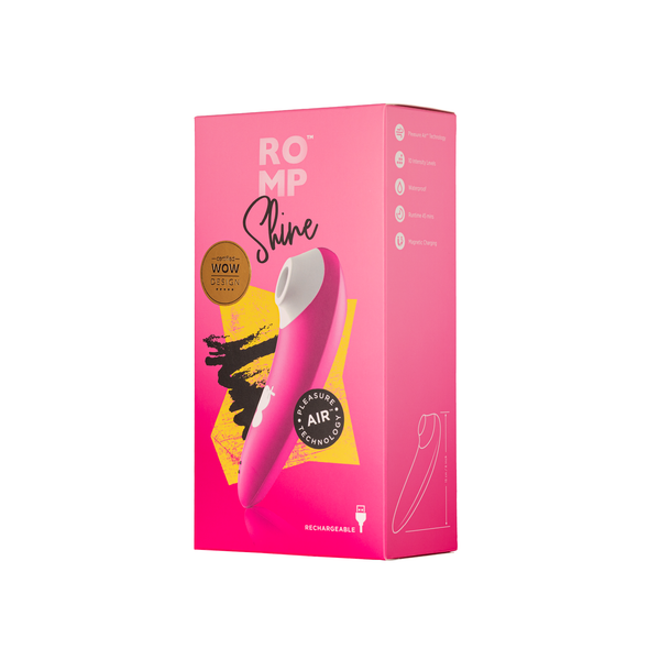 ROMP Shine – Clitoral Stimulator – Fuchsia | BMS Enterprises